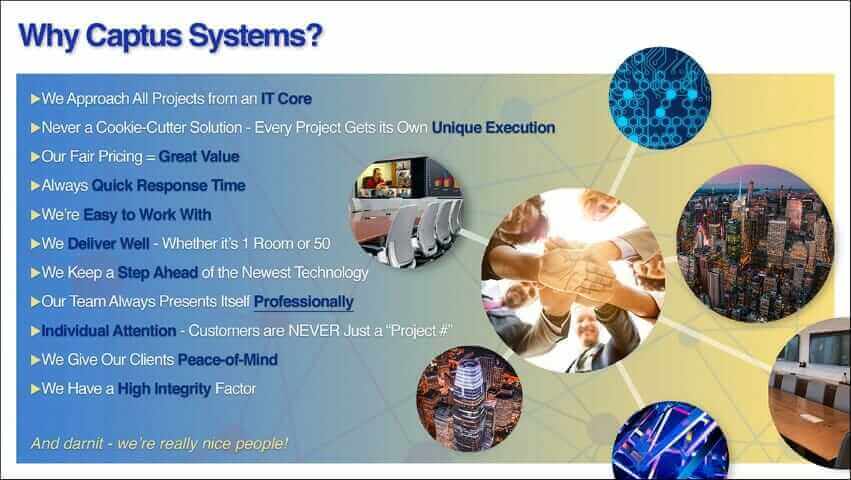 Building Bridges The CAPTUS SYSTEMS Way | Audio Visual Conference Room ...